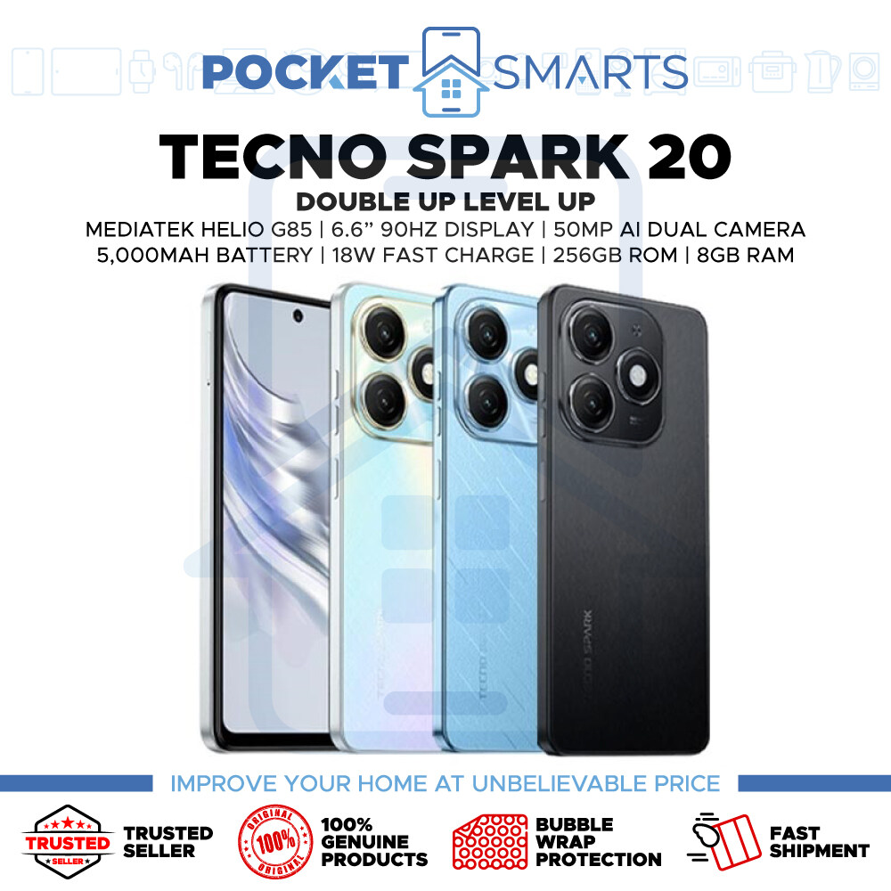 Spesifikasi dan harga Tecno Spark 20 di Malaysia - TechNave BM