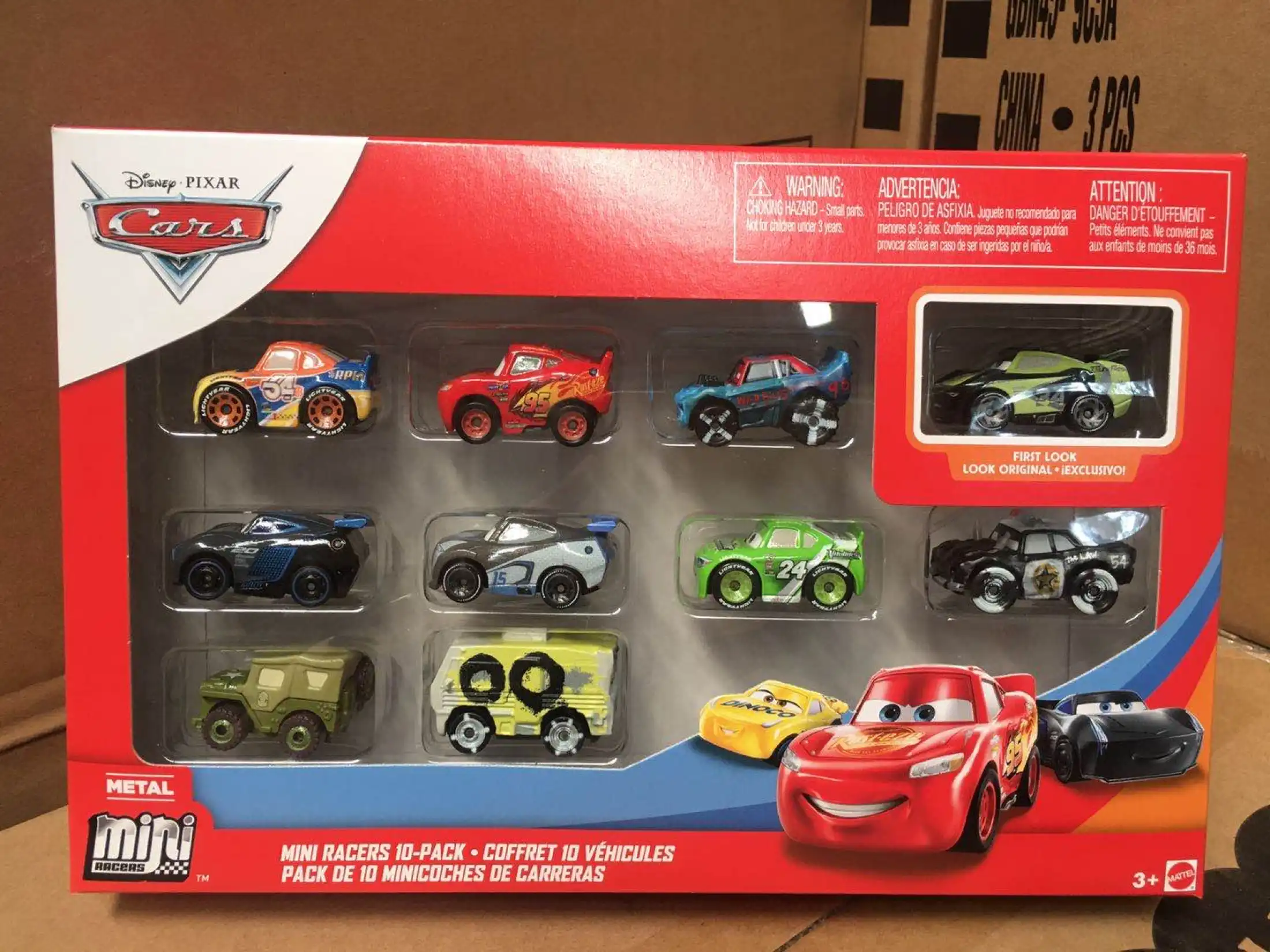 Disney Pixar Cars Mini Racers 10-Pack Assorted* | canoeracing.org.uk