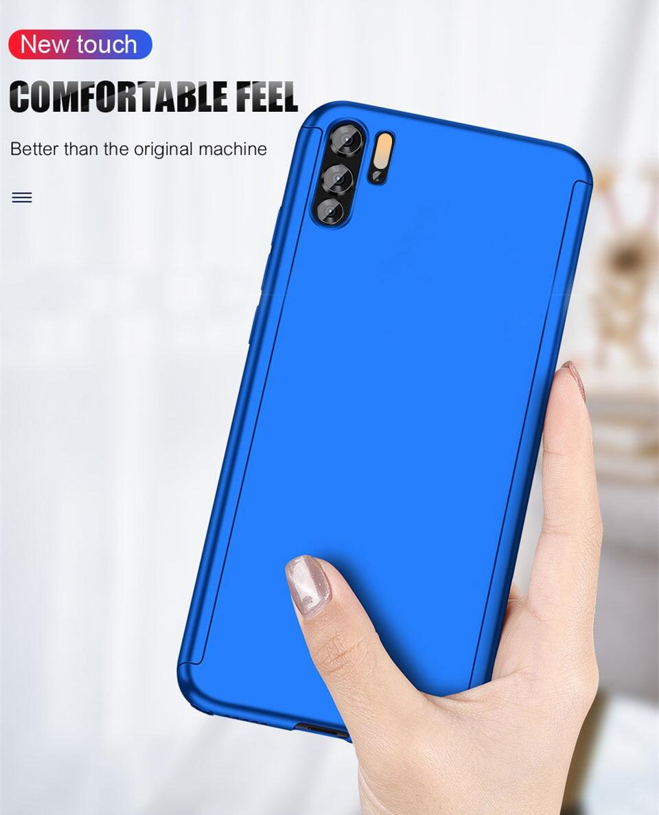 360 Luxury Full Coverage Phone Case For Huawei P10 P20 P30 P40 Lite Mate 10 Pro 20 Lite Pro Nova ...