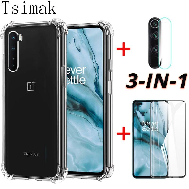 3-in-1/Silicone Cover For OnePlus Nord Case Oneplus 6T 7T 7 7 8 Pro 8T ...