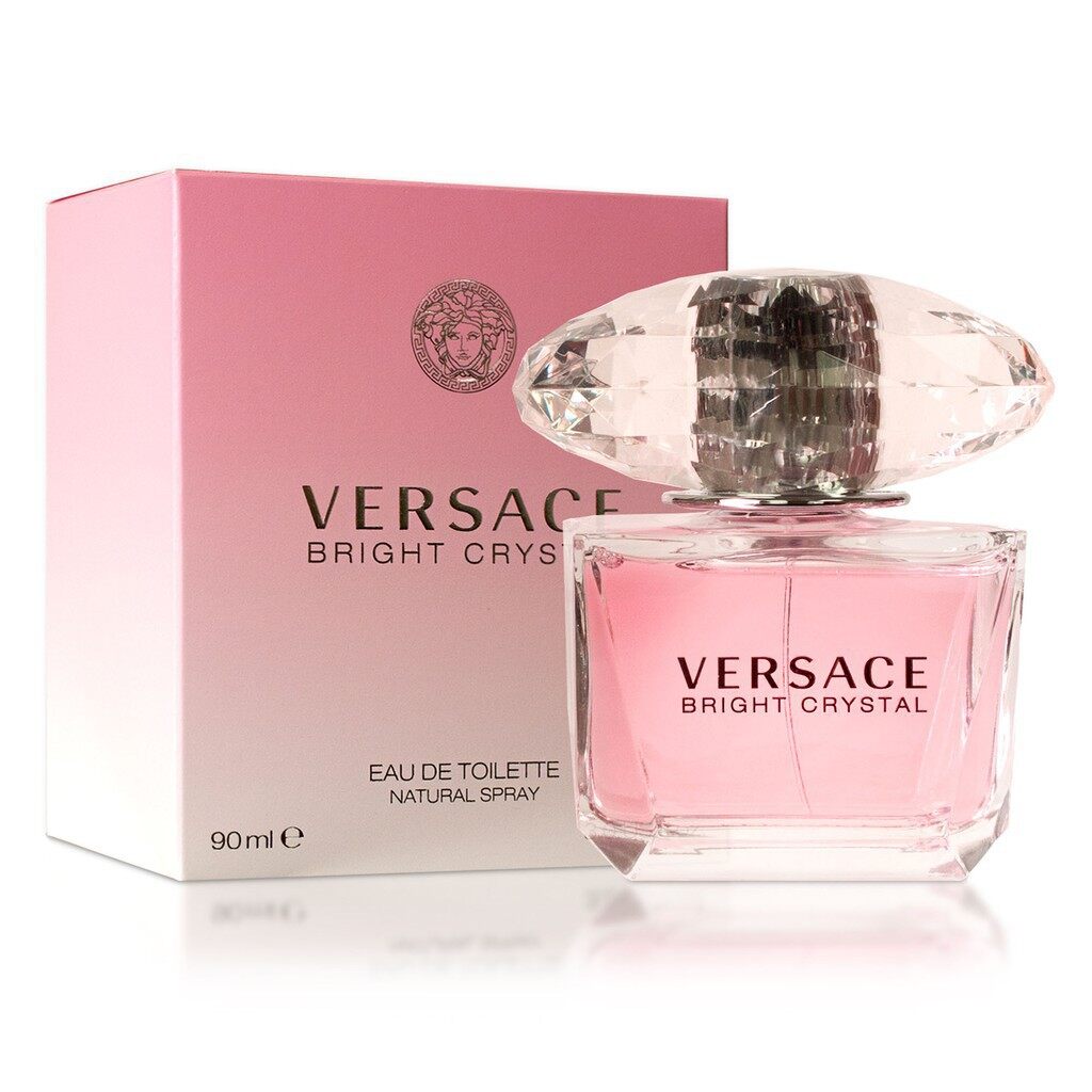 Versace Bright Crystal Pink Eau De Toilette 90ml Perfume For Women | PGMall