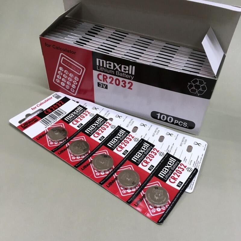 Pack 5-20 Pilas - CR2032 Original Japón Maxell Pilas de Moneda Pilas boton CR2032 3V para Relojs ...