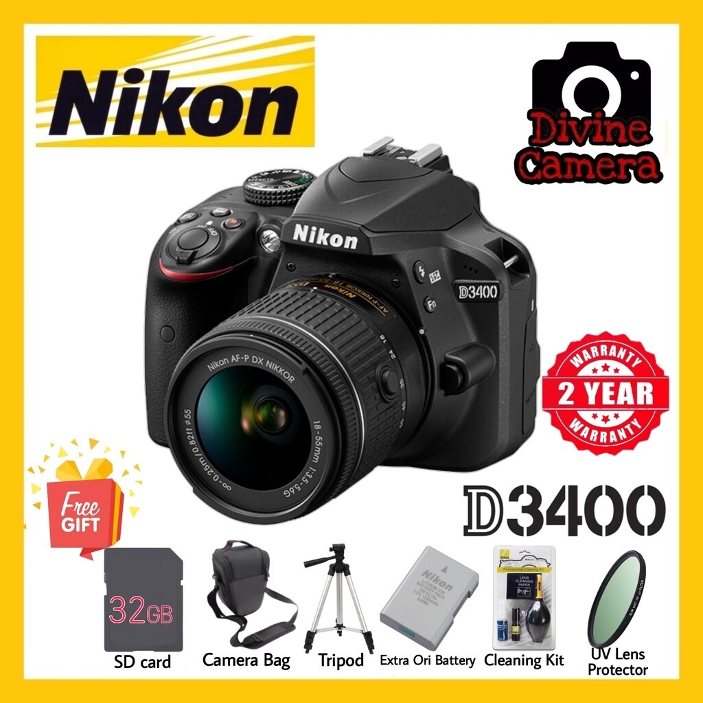 Nikon D3400 Price in Malaysia & Specs - RM1062 | TechNave