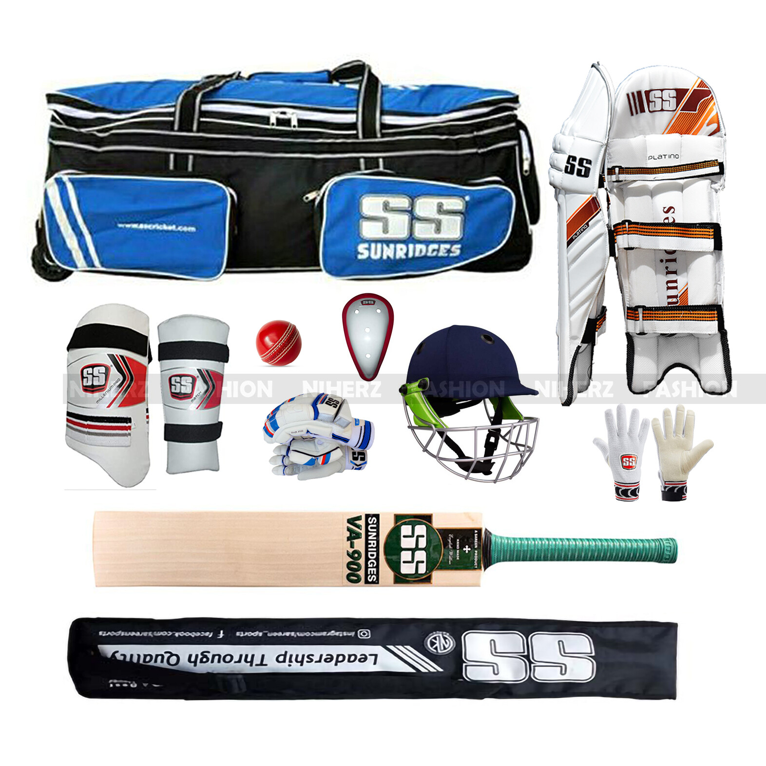 Cricket Kit Full Set For Players Cricket 11 in 1 Set Complete Cricket ...