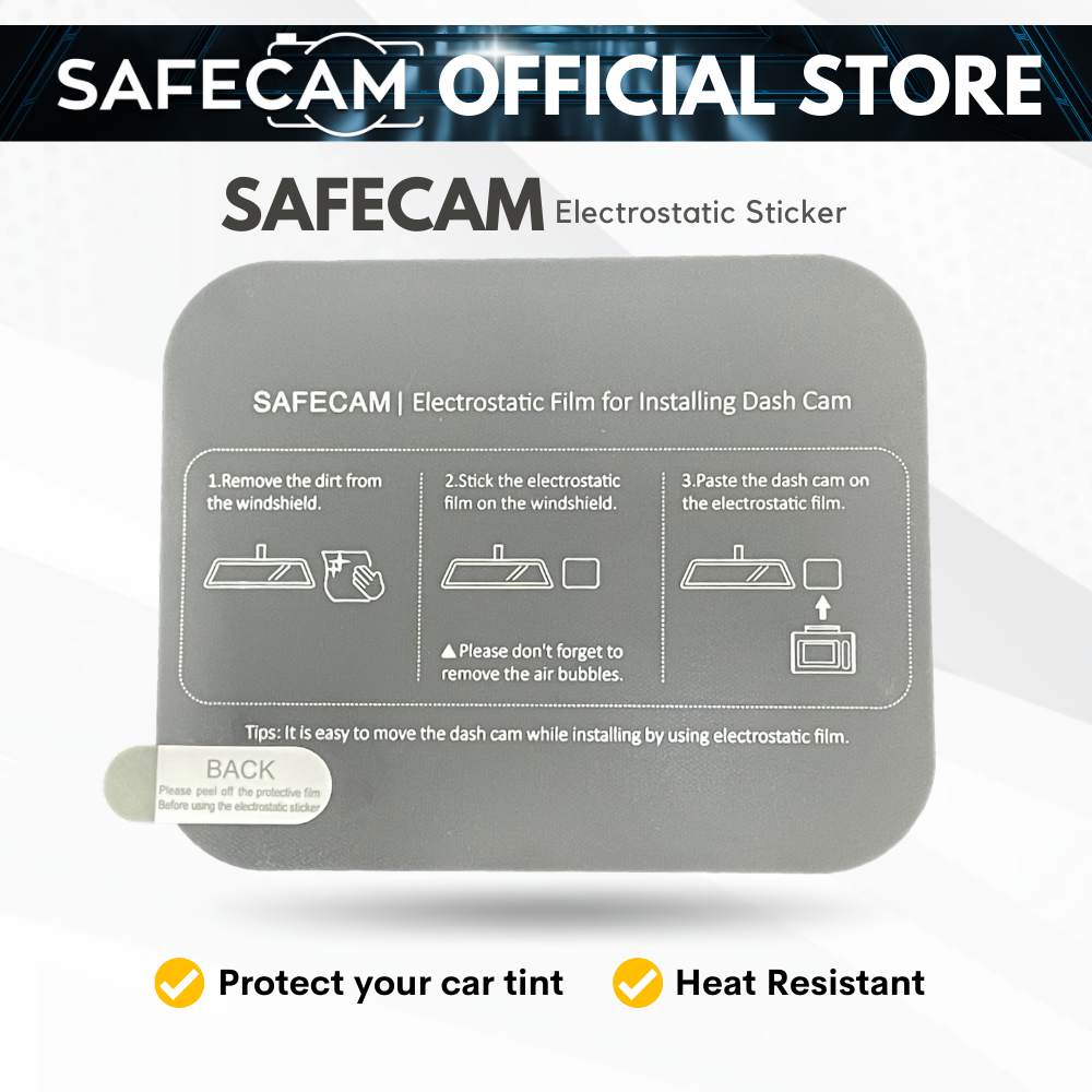 Buy Dashcam Static Sticker online | Lazada.com.my