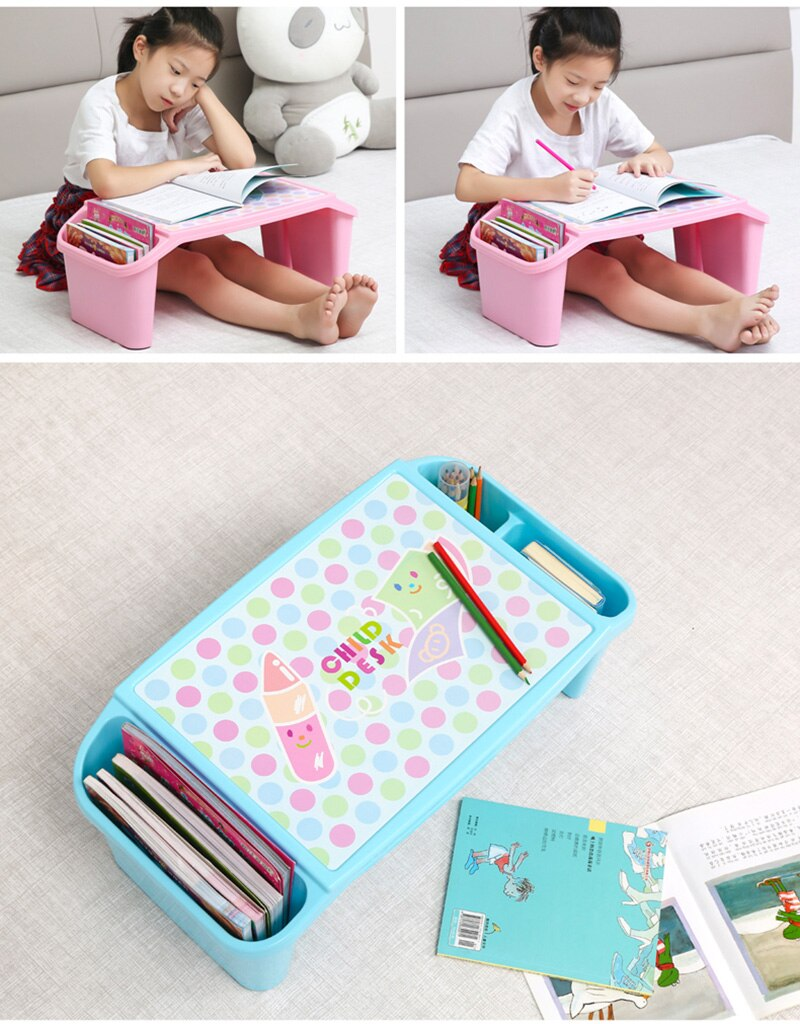 Plastic Mini Tables For Kids Toddlers Babys Desk Laptop Holder Portable ...