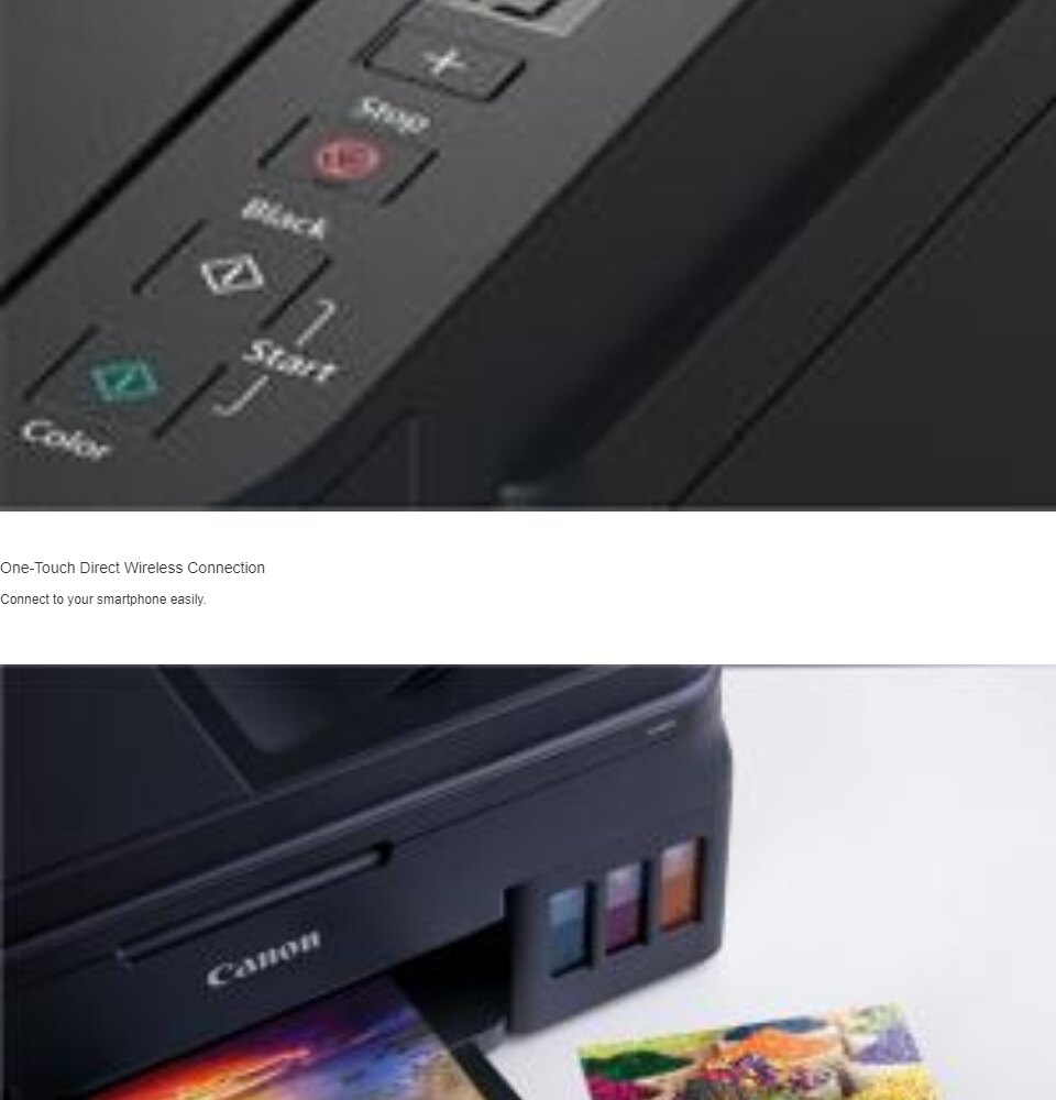 Canon PIXMA G3010 Original Refillable Ink Tank Color Printer similar ...