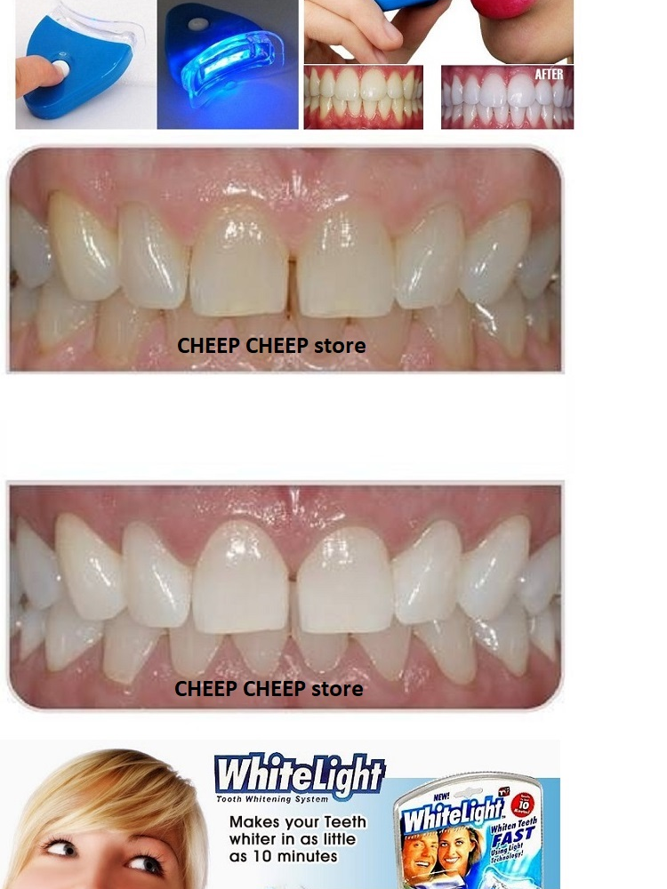 White Light Tooth Whitener Set - Latest Technology Whitelight Teeth ...