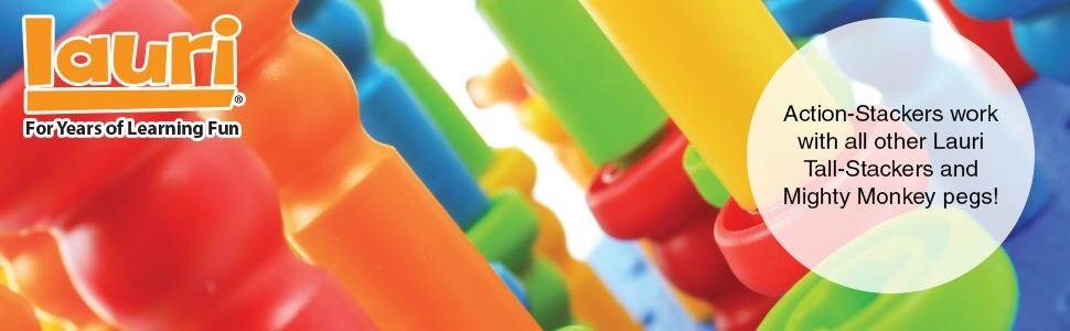 Lauri Action-Stackers Little Builder Set Toys for boys | PGMall